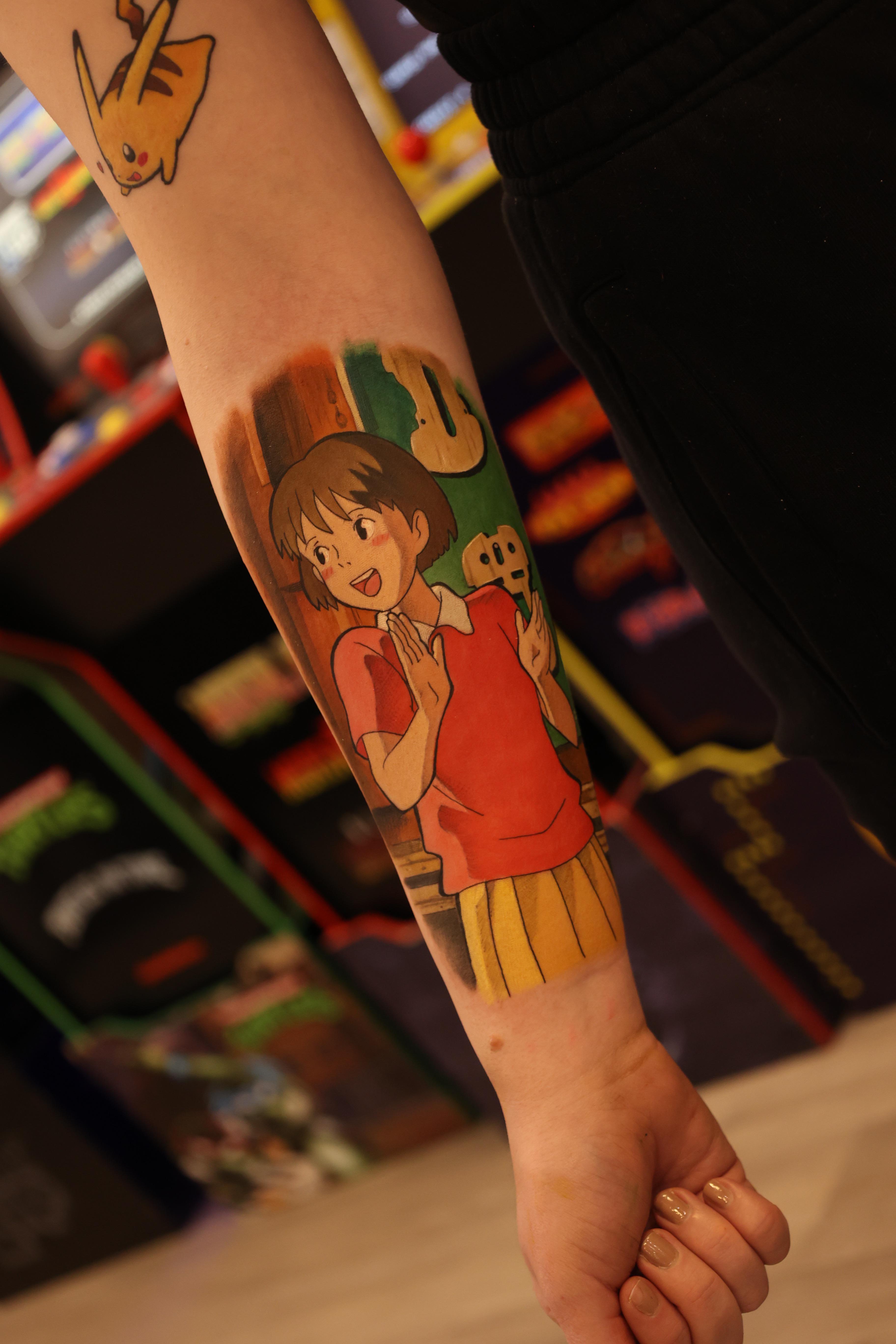 Shizuku Tsukishima From Whisper Of The Heart Tattoo By Higorart